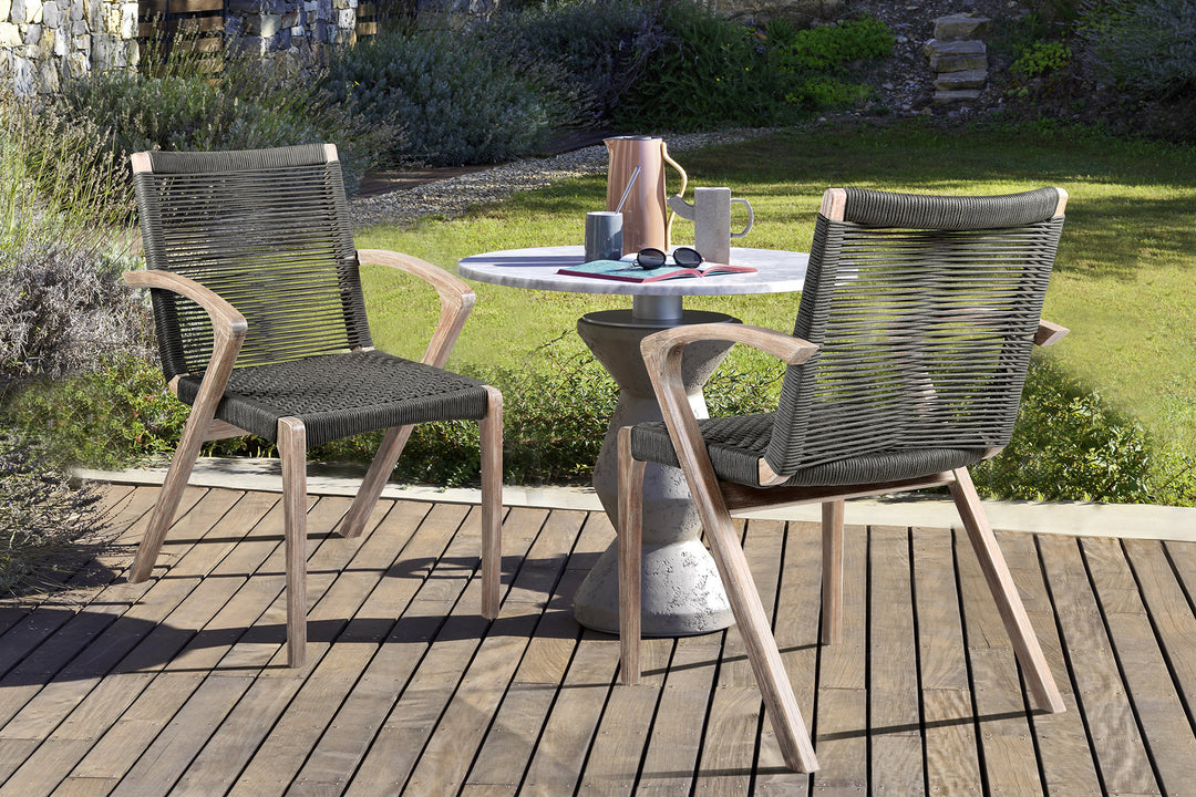 Brielle Outdoor Dining Chair Armen Living